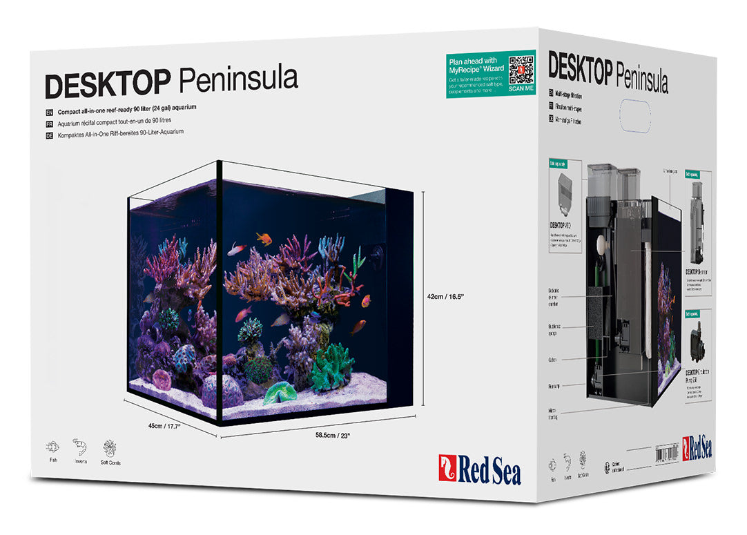 Red Sea Desktop Cube Tank – No Cabinet | Nano Reef Aquarium Canada ...